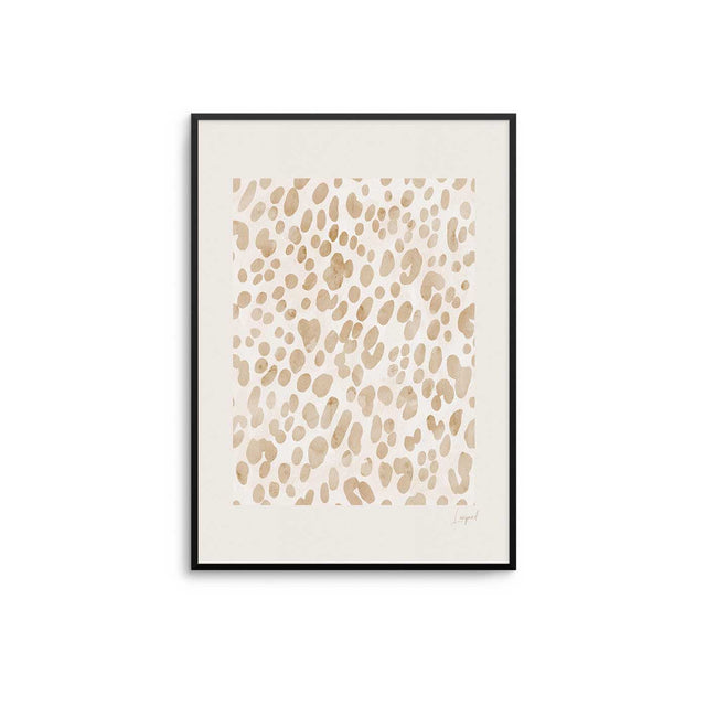 Beige Leopard Print Print – D'Luxe Prints