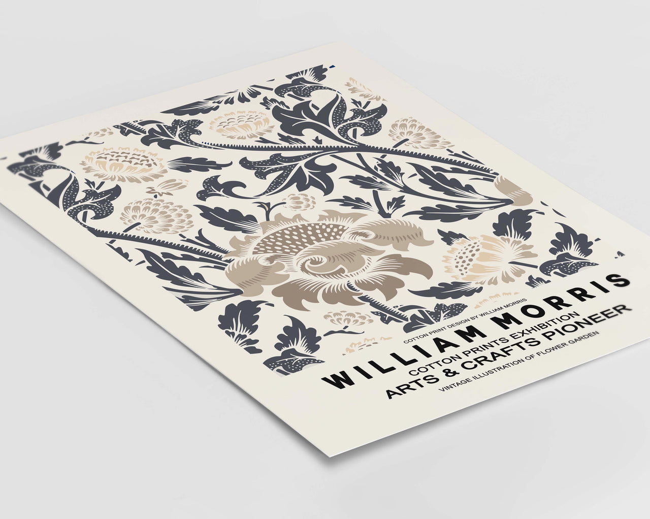 William Morris - Cotton Exhibition IX Poster – D'Luxe Prints