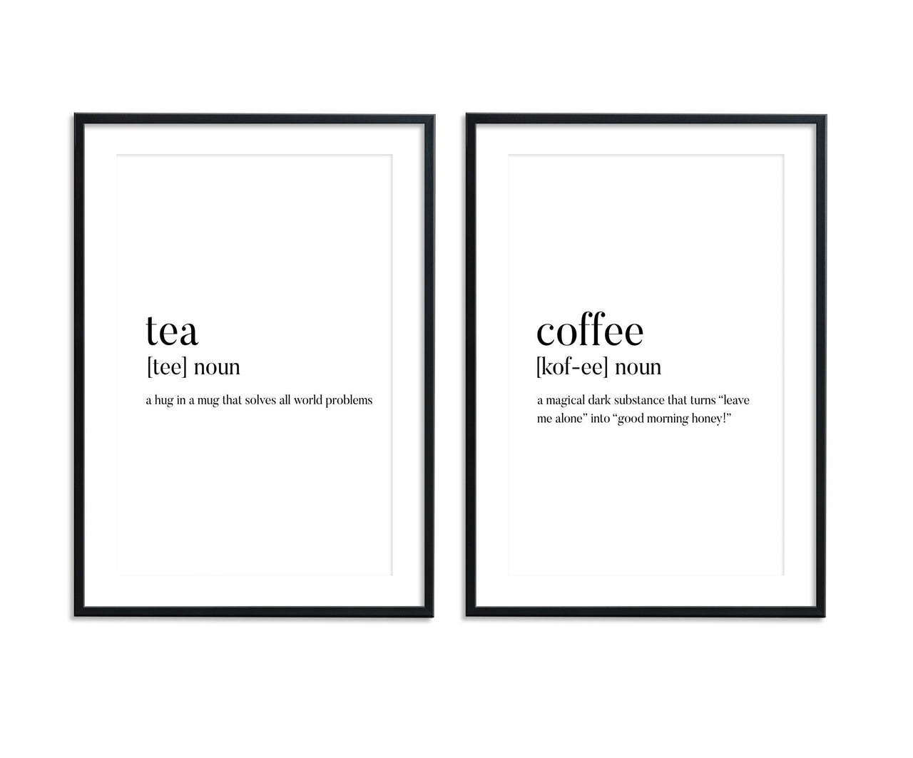 Coffee Noun – D'Luxe Prints