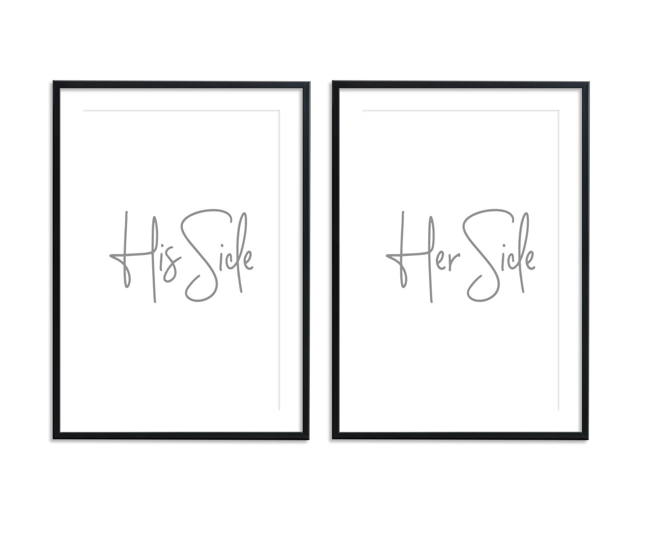 His Side | Her Side Set II – D'Luxe Prints