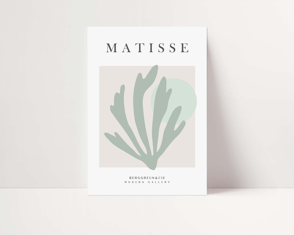 Matisse Algue Lune Poster – D'Luxe Prints
