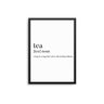Tea Noun Print – D'Luxe Prints